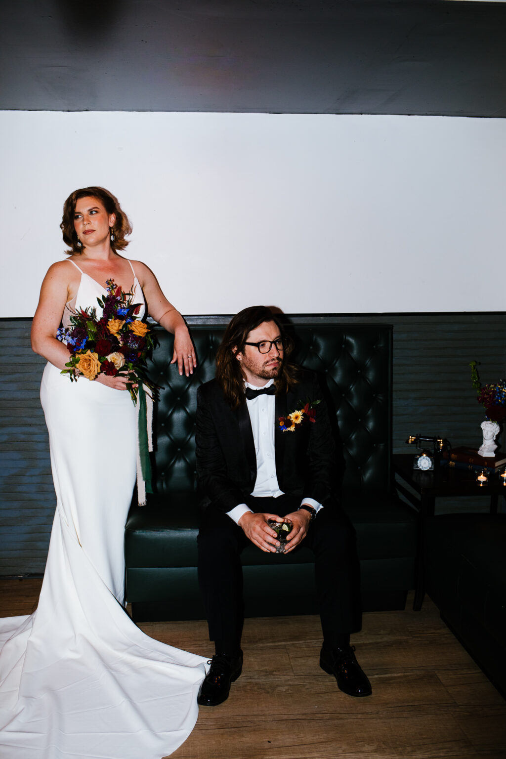 Gilded Club Wedding - Speakeasy Styled Session