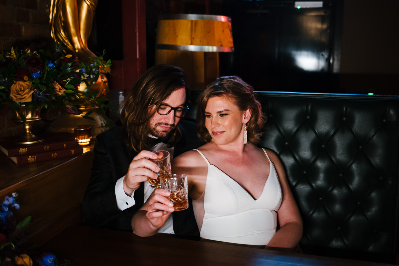 Gilded Club Wedding - Speakeasy Styled Session